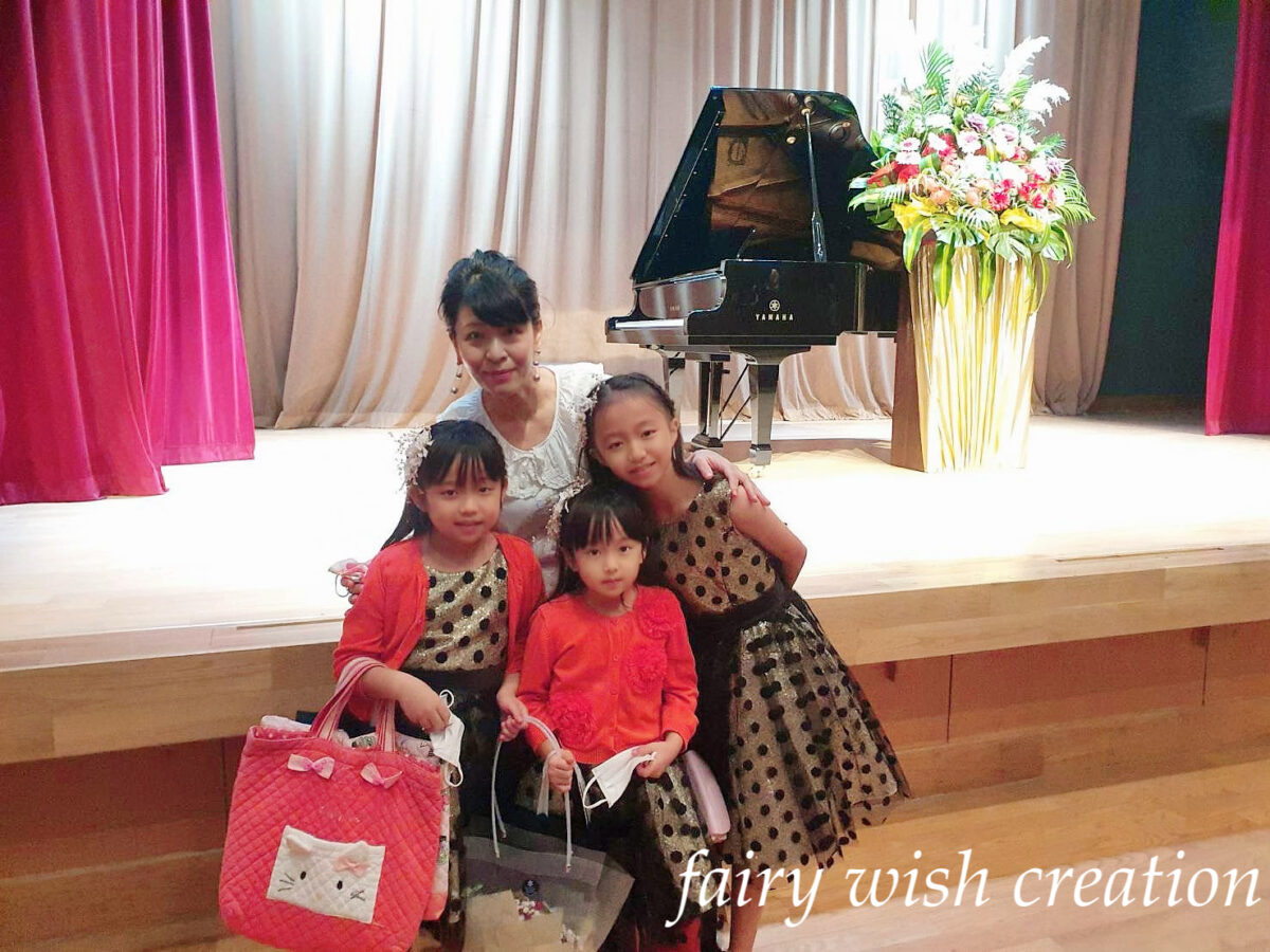 これはNG！ピアノ発表会の服装について。 | シンガポールのピアノ教室「fairy wish creation」